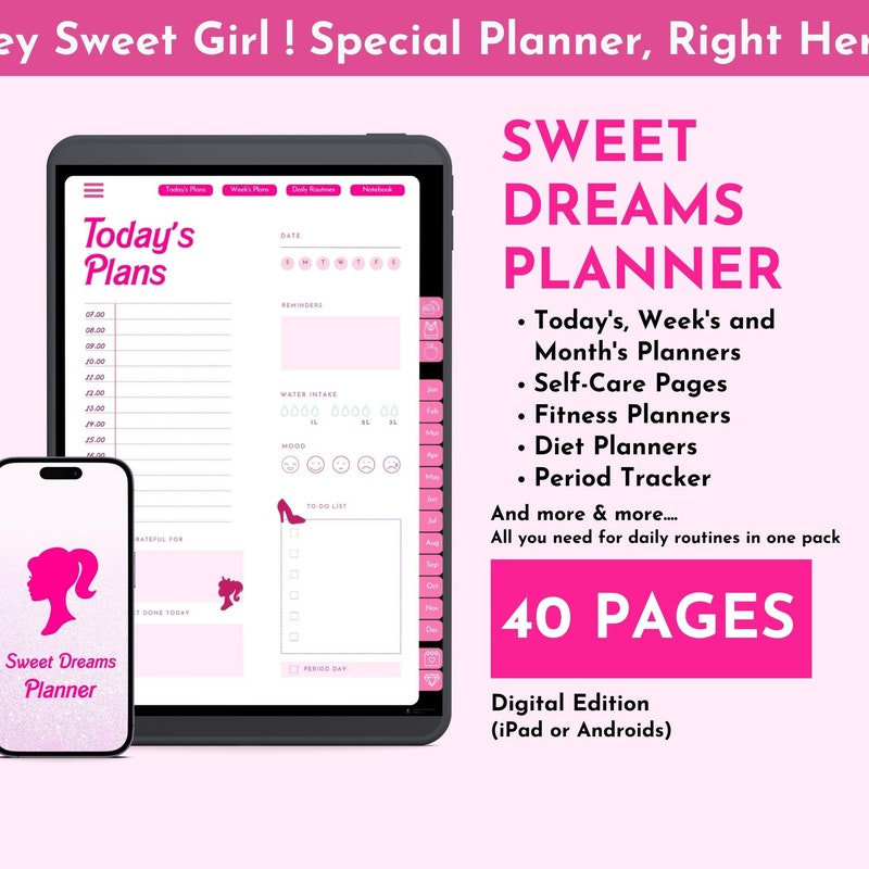 Barbie 2024 Planner - Etsy