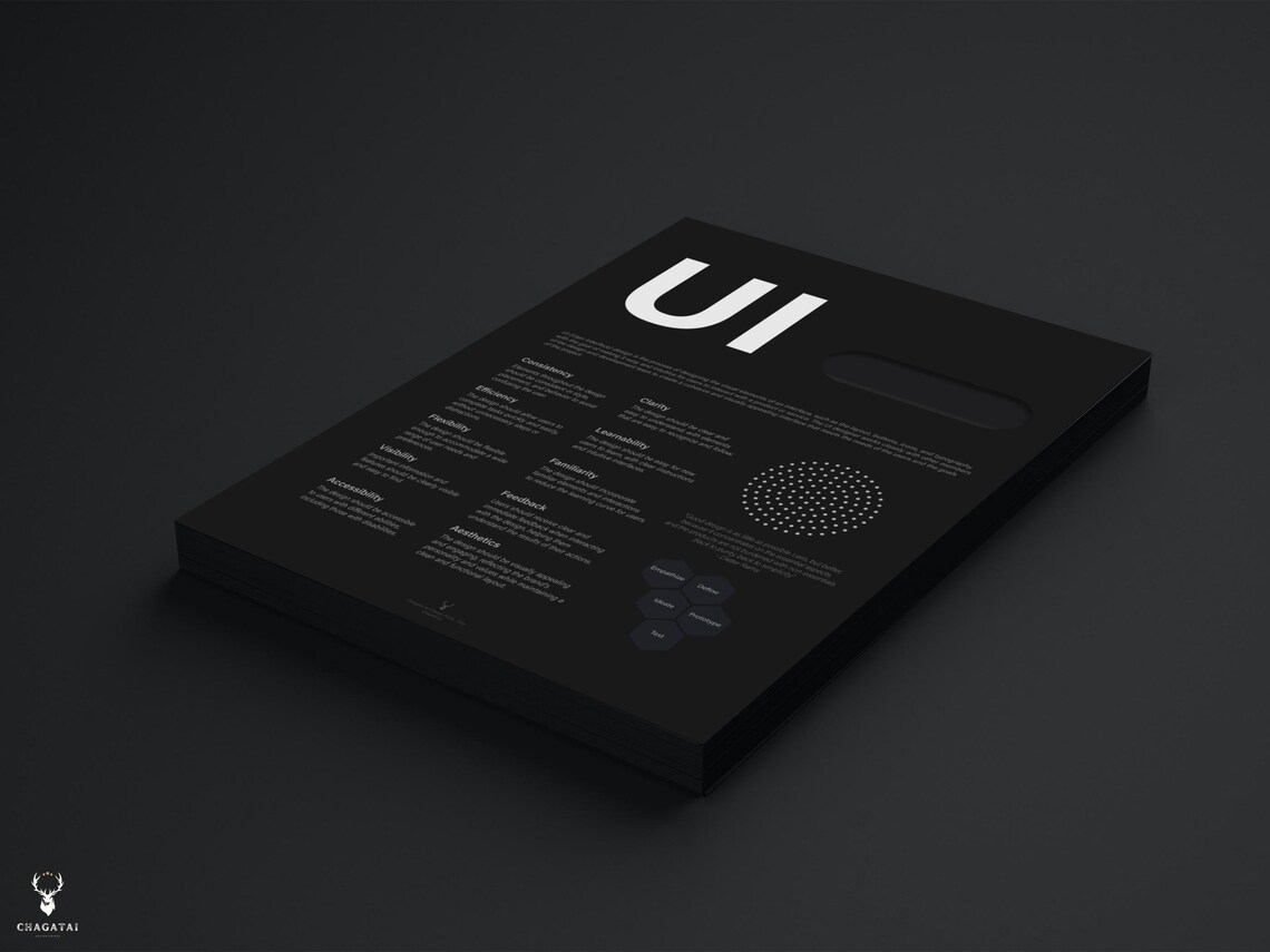 UI Design Principles Poster UI Ux Phases Design for People - Etsy