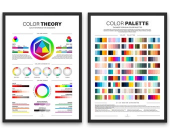 Color Swatch Print Neutral Palette Minimalist (Instant Download) - Etsy