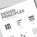 UX UI Design Principles UX Research Printable Poster Minimal Ui ...