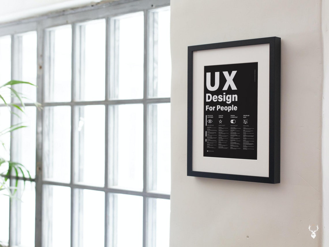 UX Design for People Poster UX Design Phases Printable Poster - Etsy