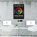 Color Wheel UX Designer Print Color Theory Poster UX Designer Gift Huge ...
