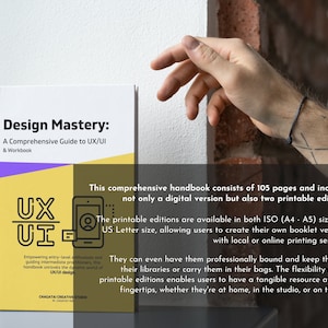 UX/UI Design Mastery Ultimate Guide E-book for Designers UX Design ...