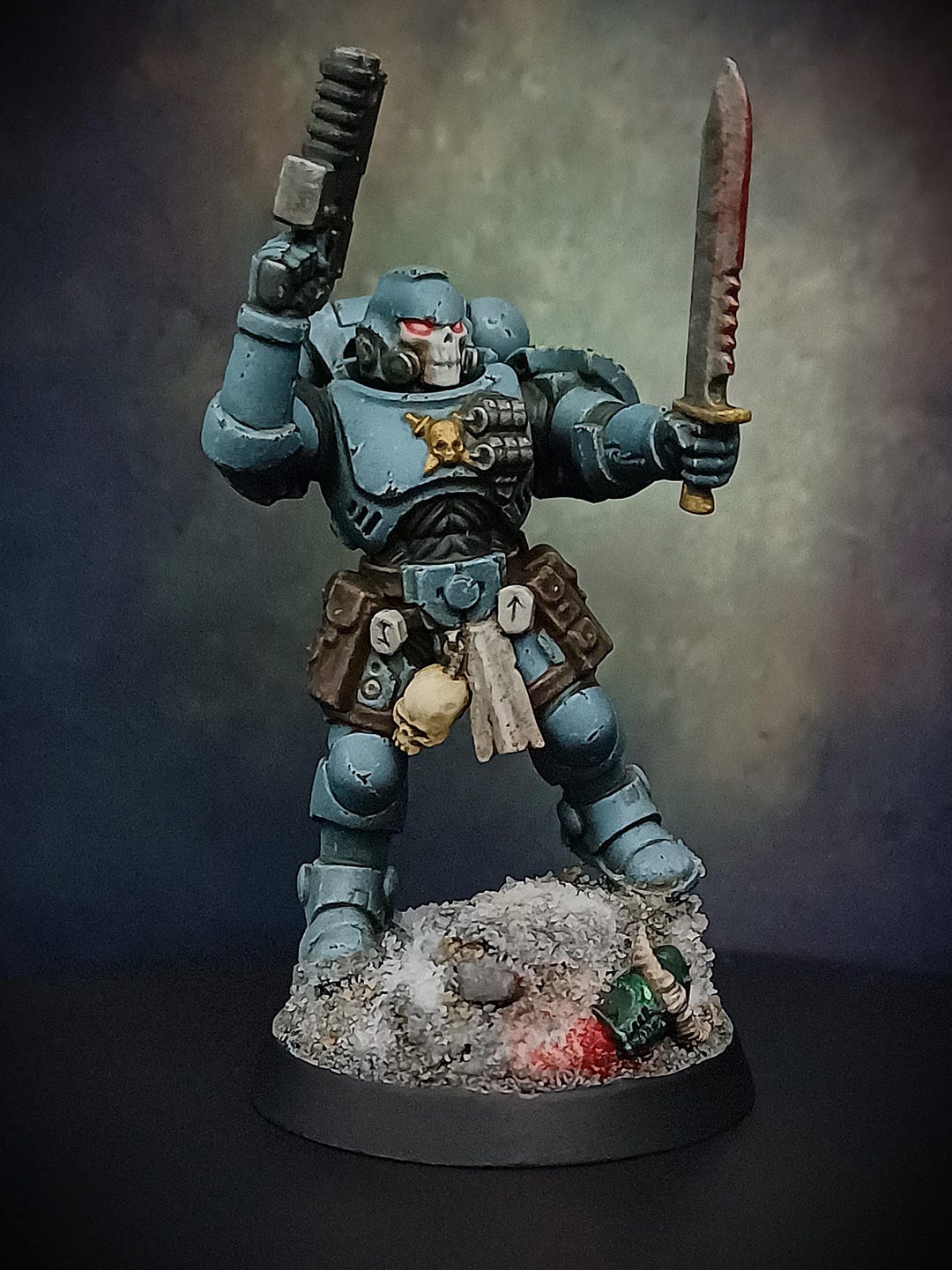 Space Marine Space Wolf, Primaris Reiver, High Quality Painted ...