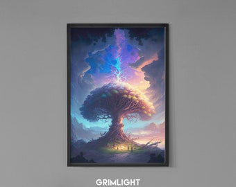 Enchanted Pathway to a Magical Tree - Etsy