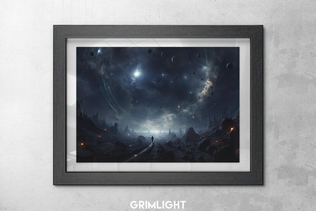 Infinite Realms Multiverse Wall Art Digital Print Instant Download ...