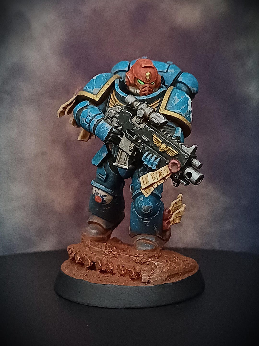Space Marine Ultramarines Sergeant, Primaris Intercessor, High Quality ...