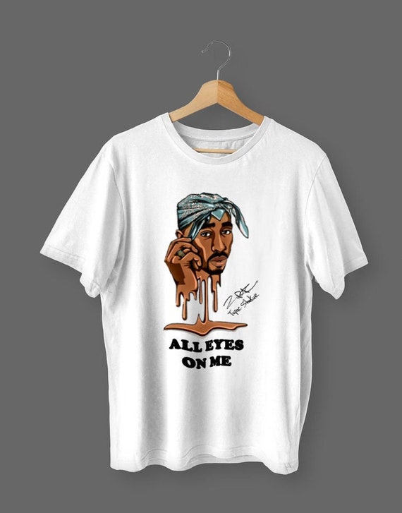 T Shırt Design Tupac Series All Eyes On Me Png Etsy