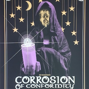Corrosion of Conformity Concert Poster 2014 Urple Justin Hampton - Etsy