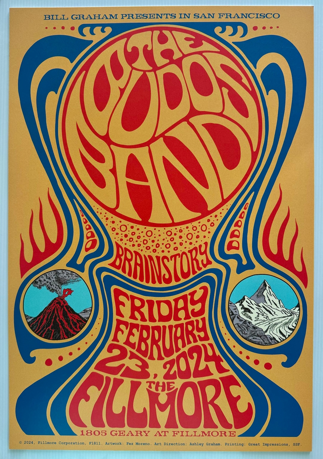The Budos Band Concert Poster 2024 Fillmore F-1811 - Etsy