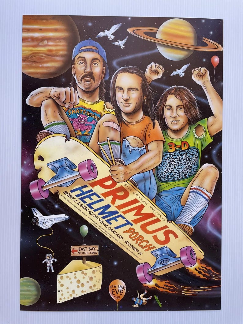 Primus Concert Poster 1994 BGP-106 - Etsy