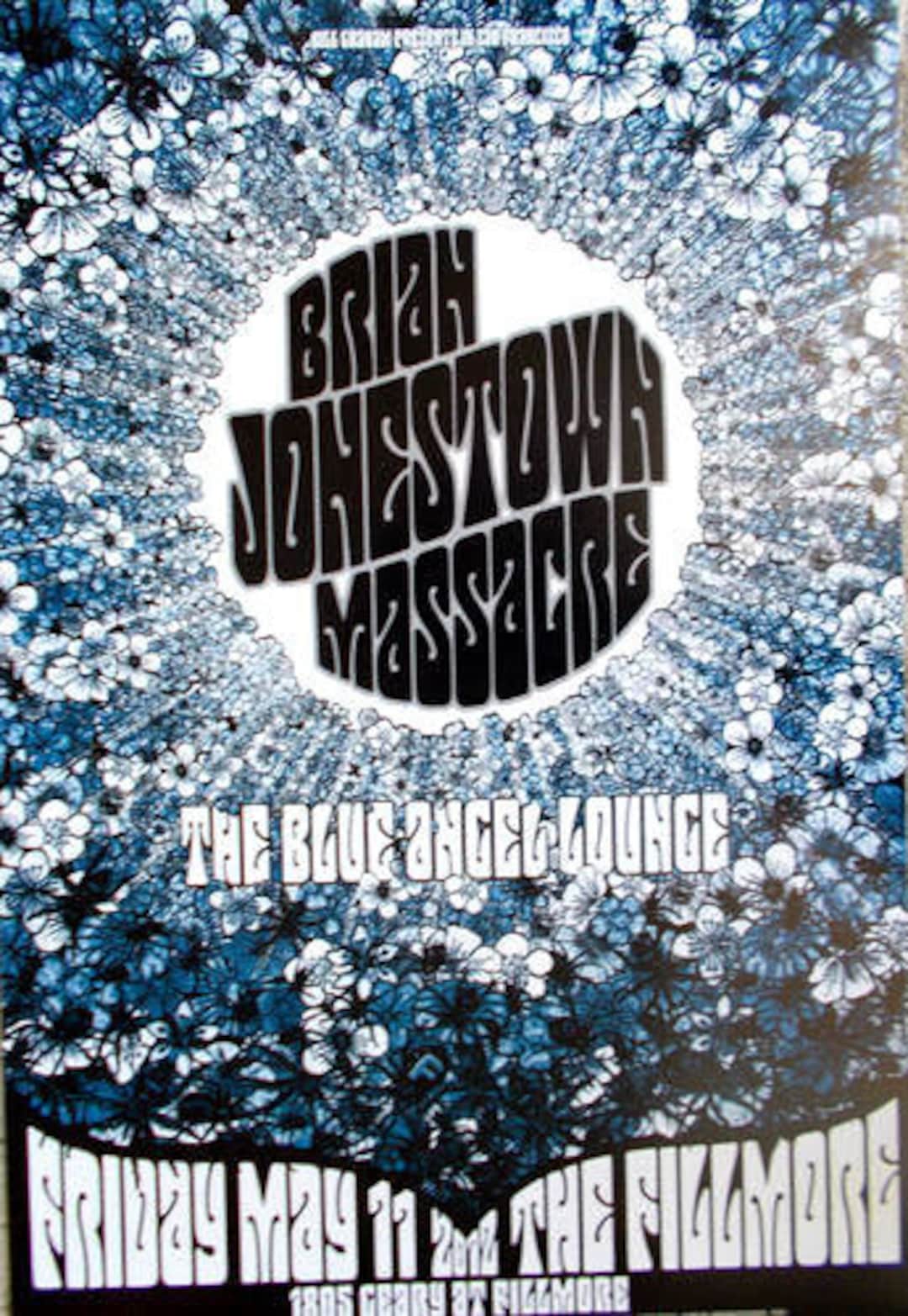 Brian Jonestown Massacre Concert Poster 2012 F-1166 Vintage Fillmore ...