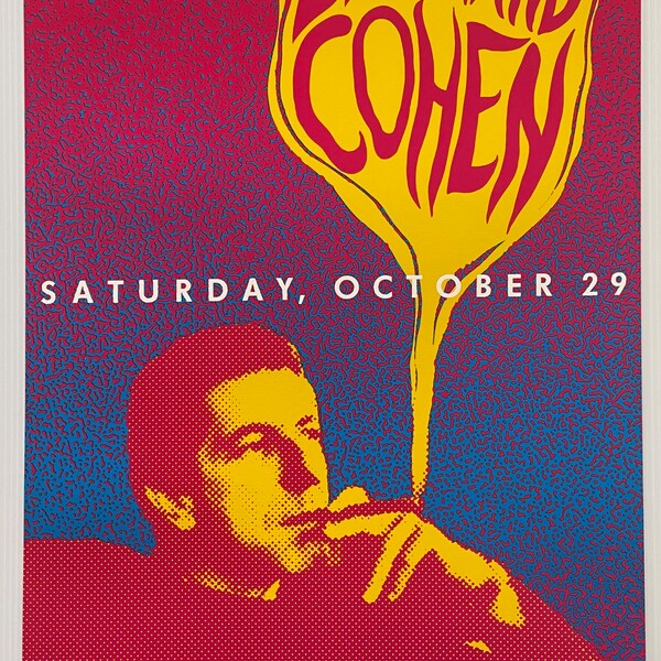 Leonard Cohen - Etsy