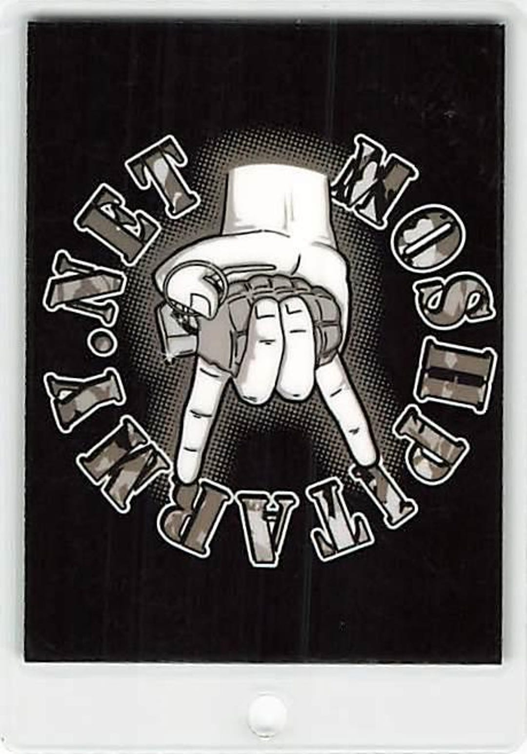 Mosh Pit Army Backstage Pass Black Laminate Variant - Etsy