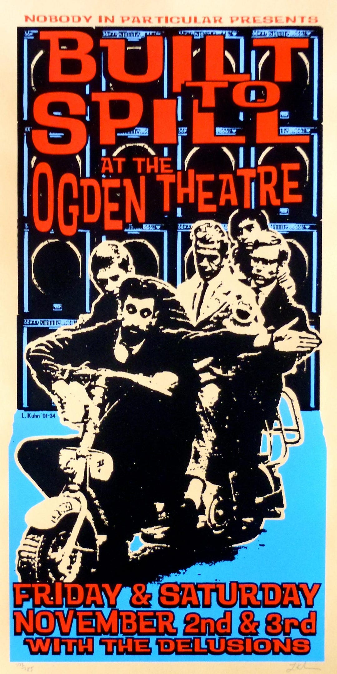 Built to Spill Poster Concert Poster - Etsy