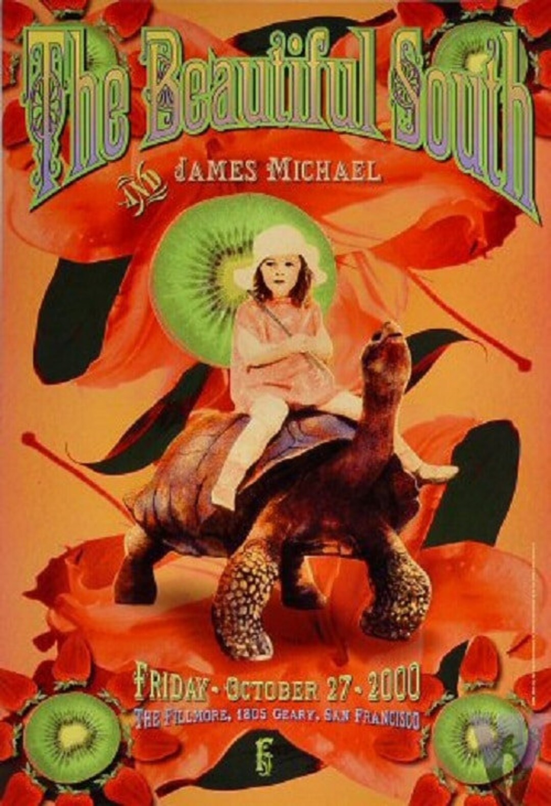 The Beautiful South Concert Poster 2000 F-427 Fillmore - Etsy