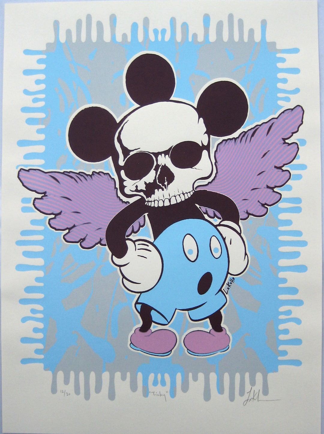 Tricky Art Print Lindsey Kuhn S/N 2010 - Etsy