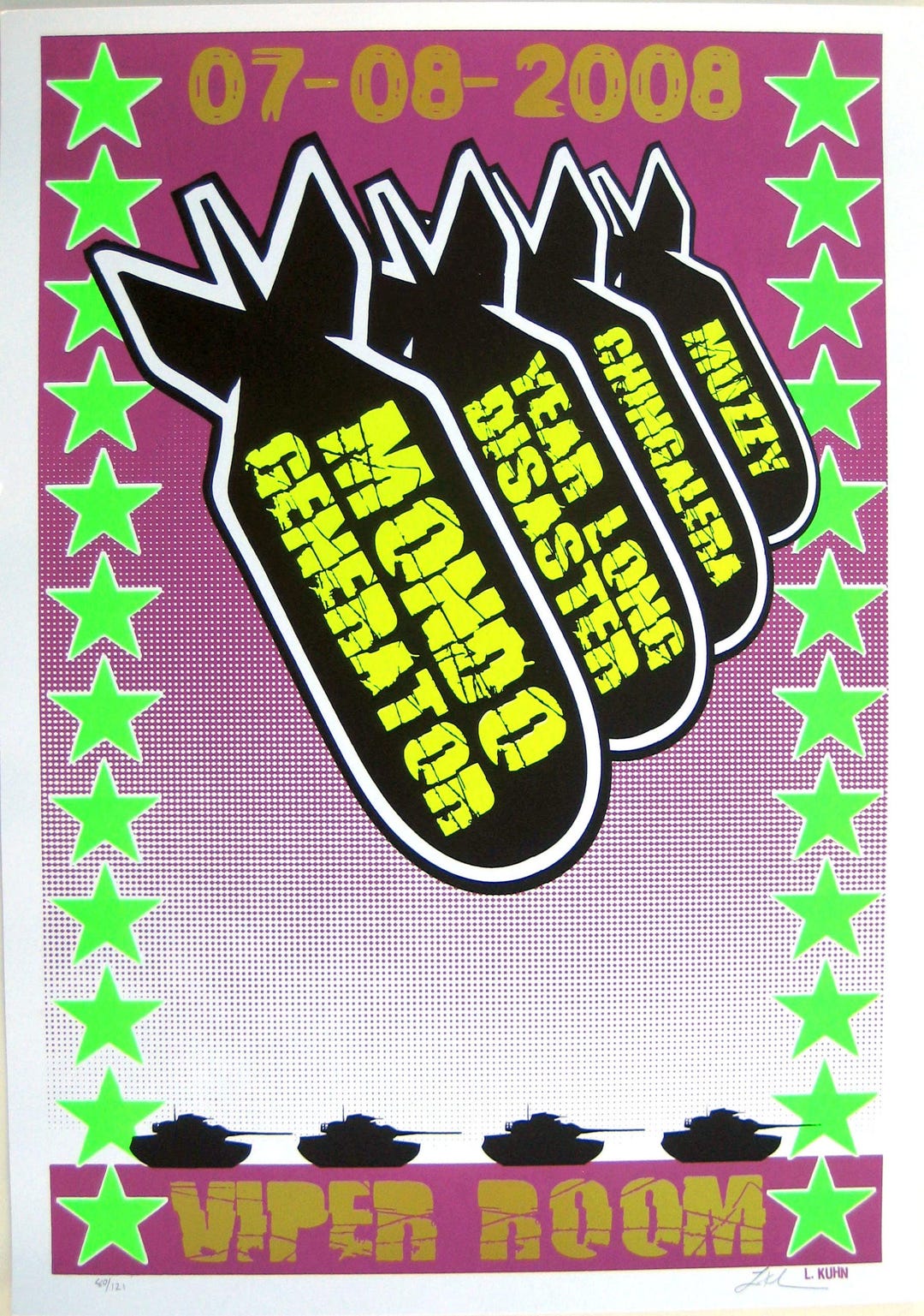Mondo Generator Concert Poster 2008 - Etsy