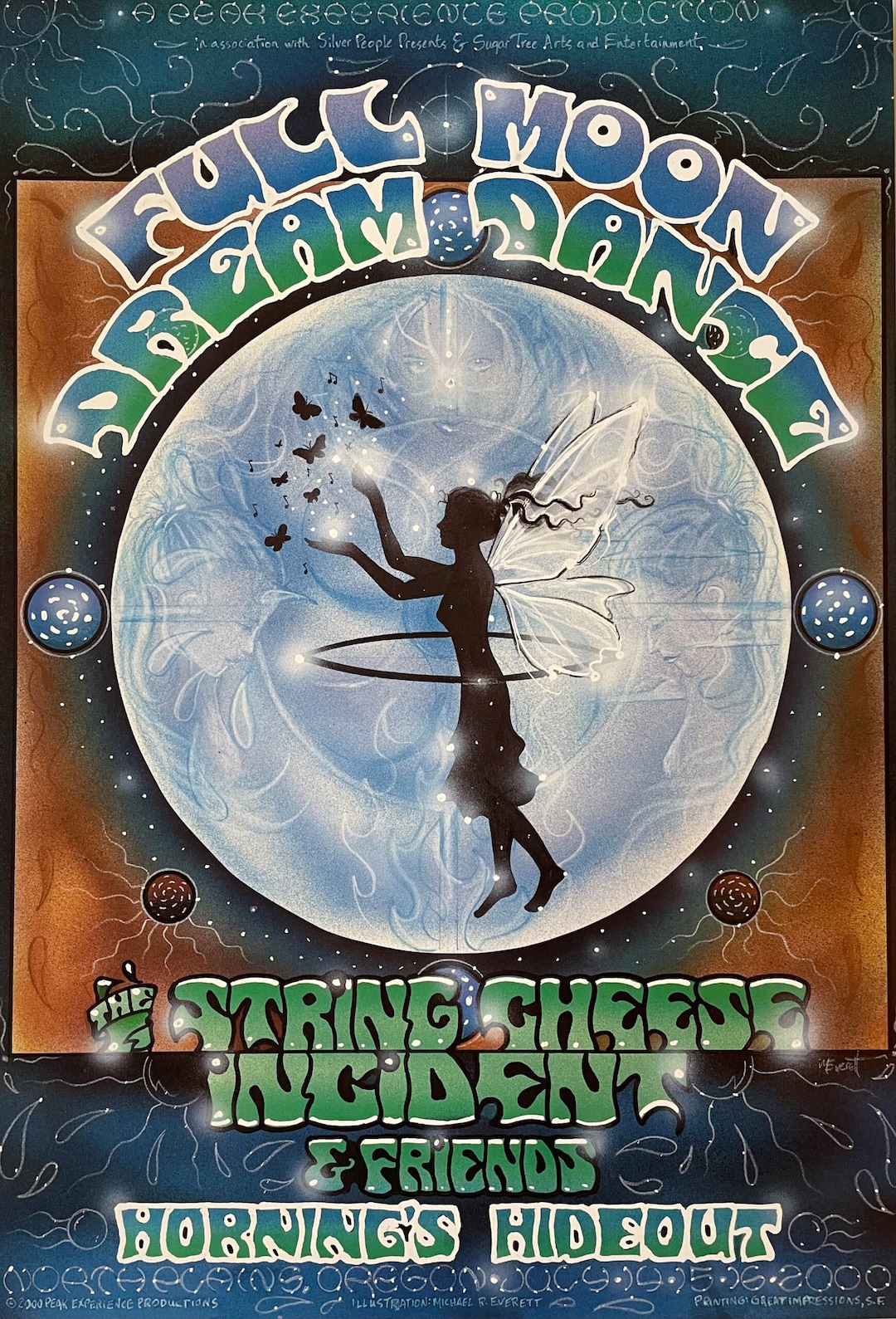 String Cheese Incident Concert Poster 2000 Vintage Poster Print ...