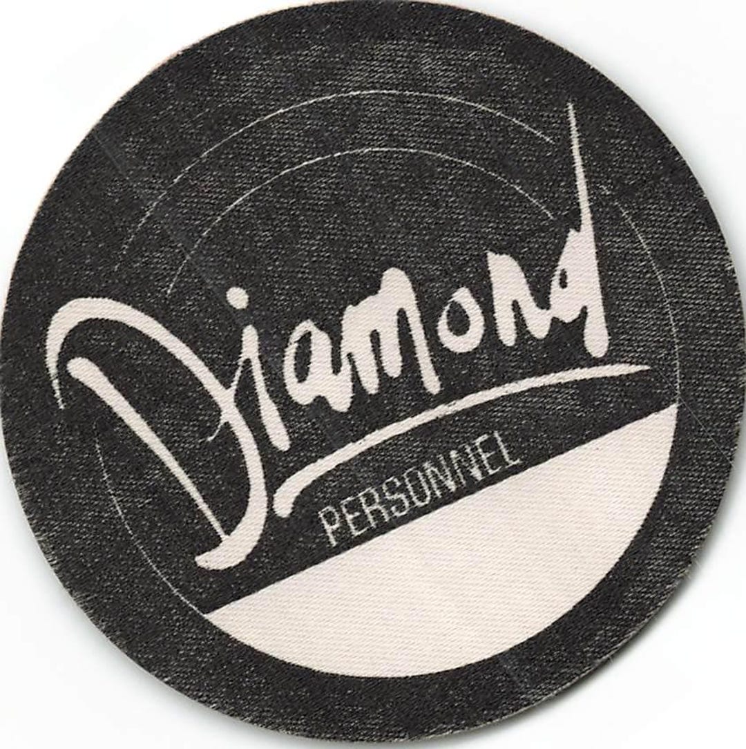 Diamond Backstage Pass Black Cloth Personnel Pass Variant - Etsy