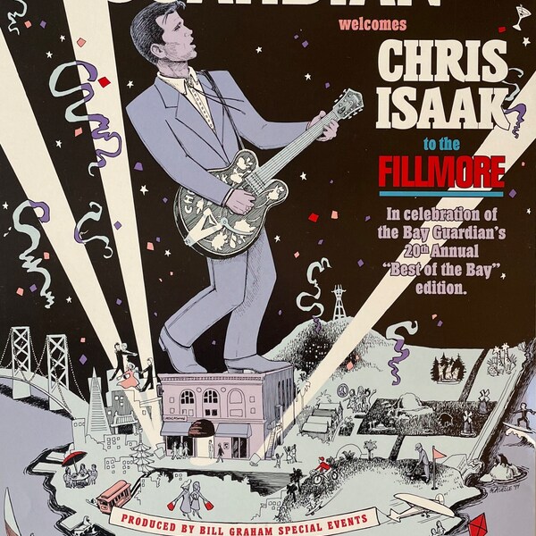 Chris Isaak Poster - Etsy