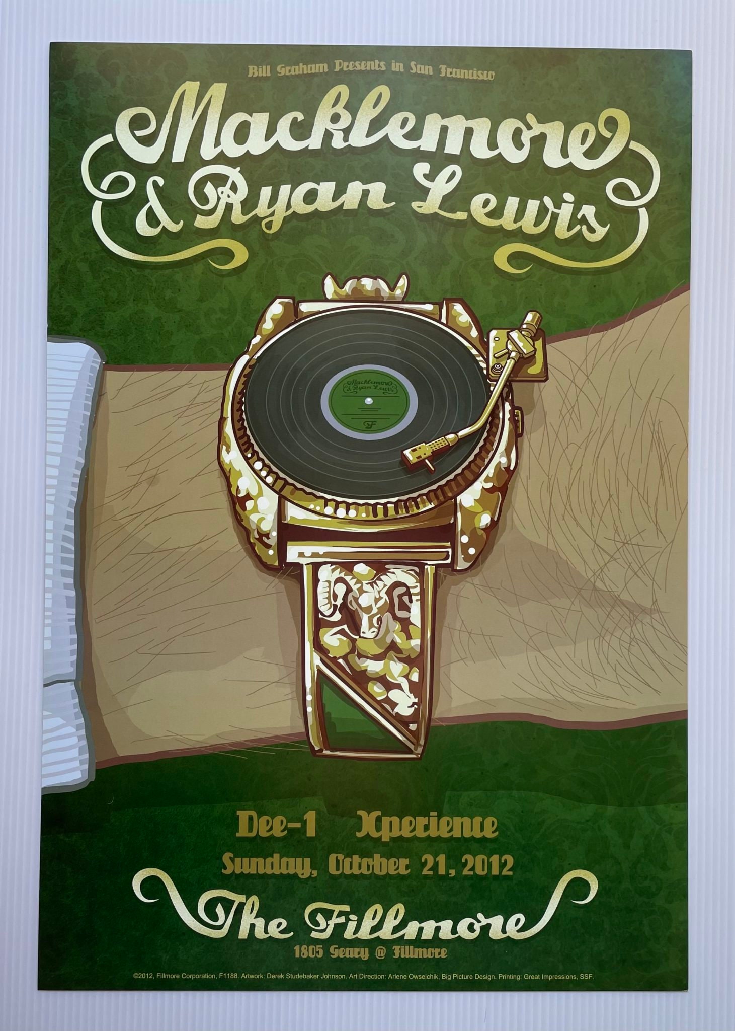 Macklemore Wings Poster