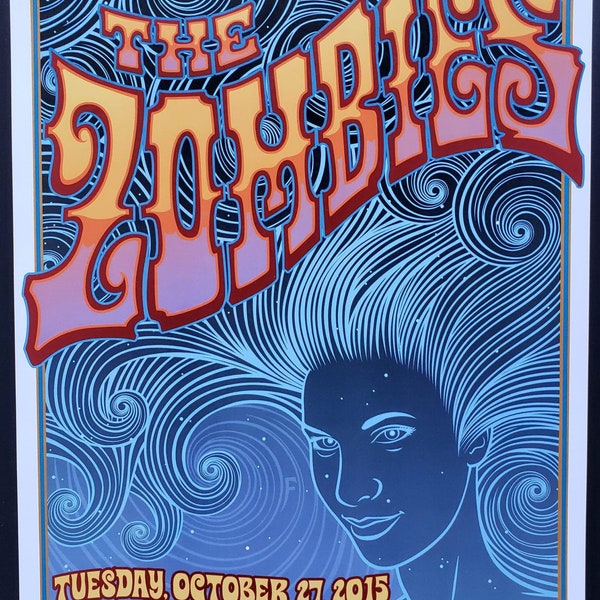 The Zombies Band Poster - Etsy