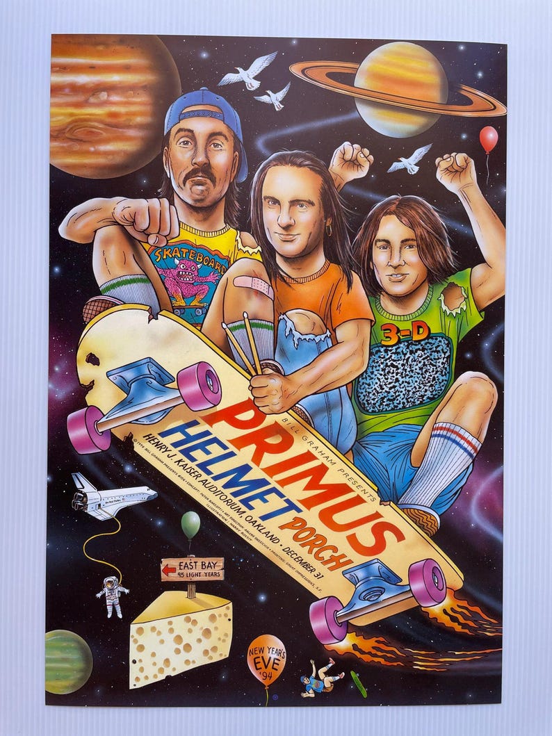 Primus Concert Poster 1994 BGP-106 - Etsy