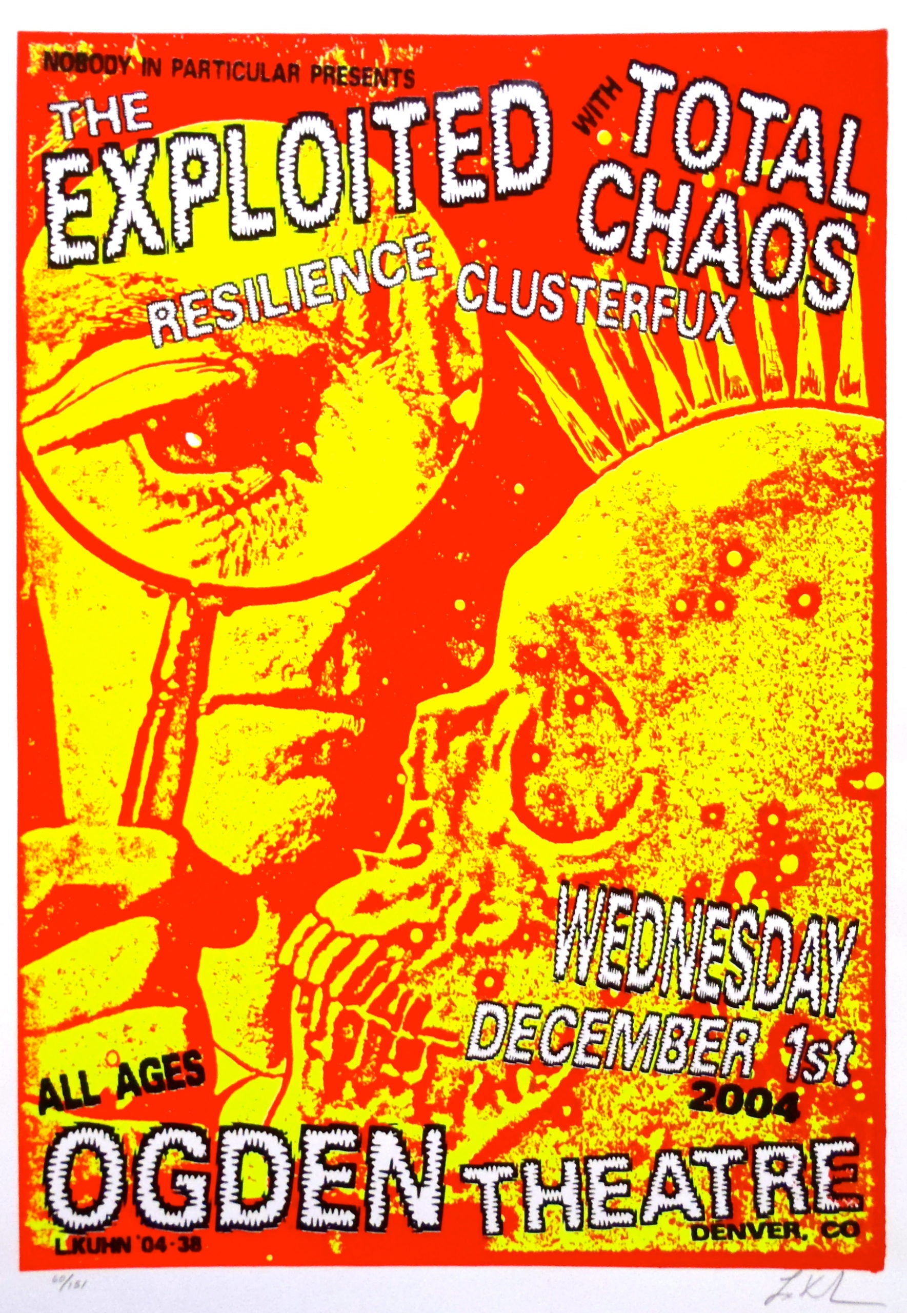 The Exploited Concert Poster 2004 - Etsy