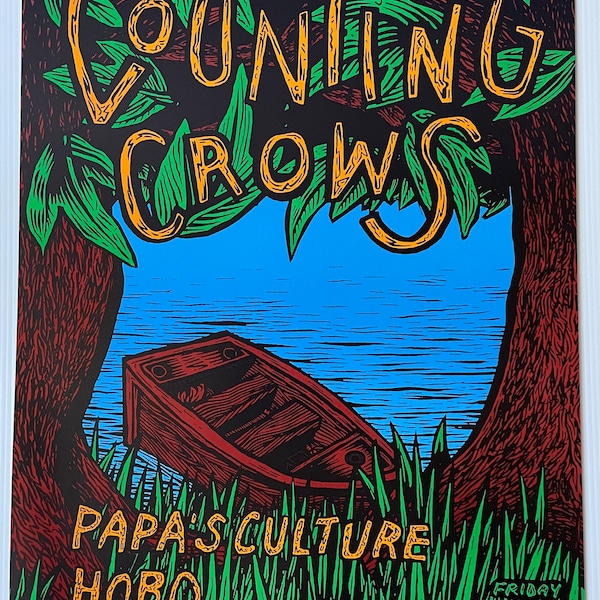 The Counting Crows Poster - Etsy