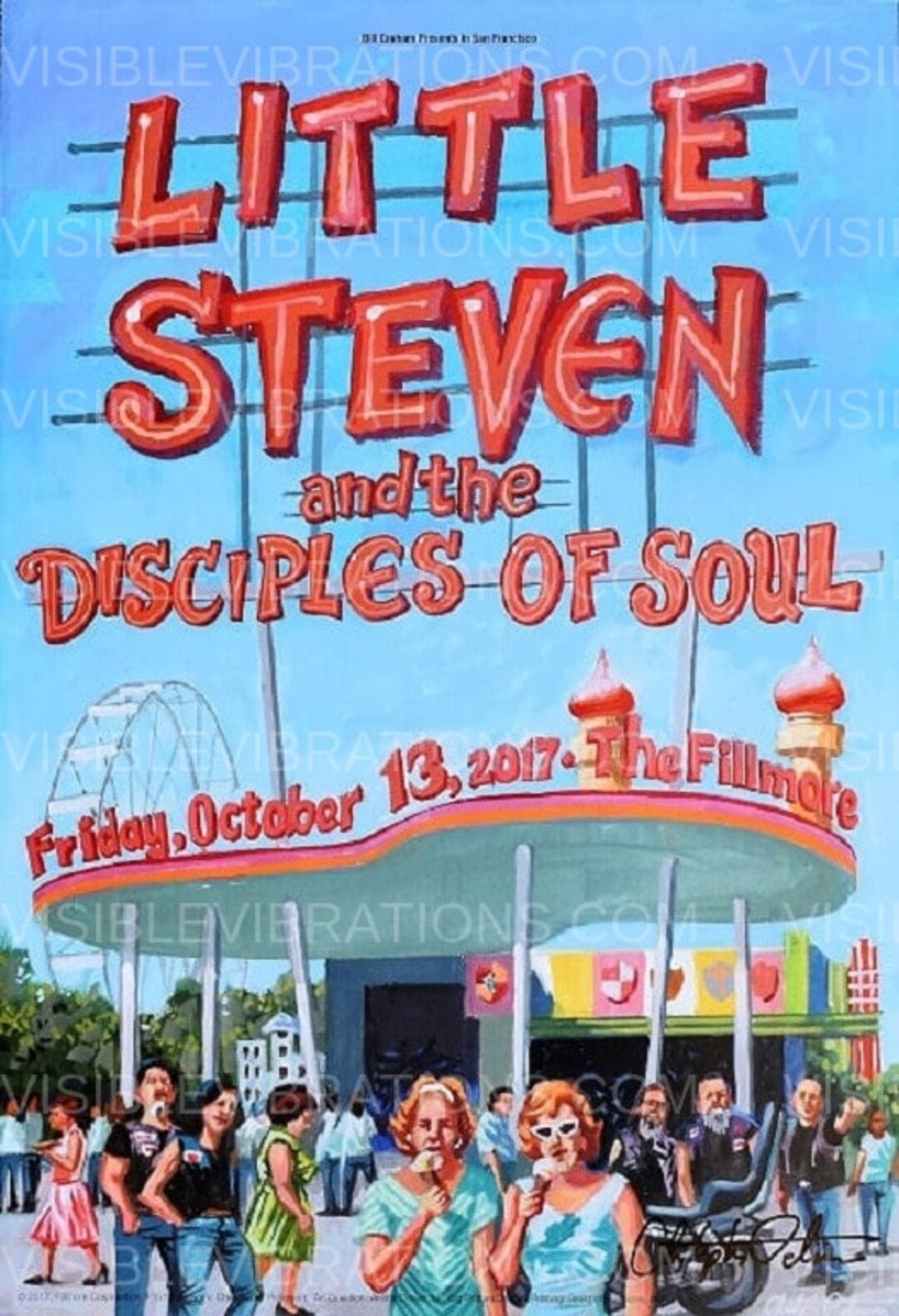 Little Steven & the Disciples of Soul Concert Poster Chris - Etsy