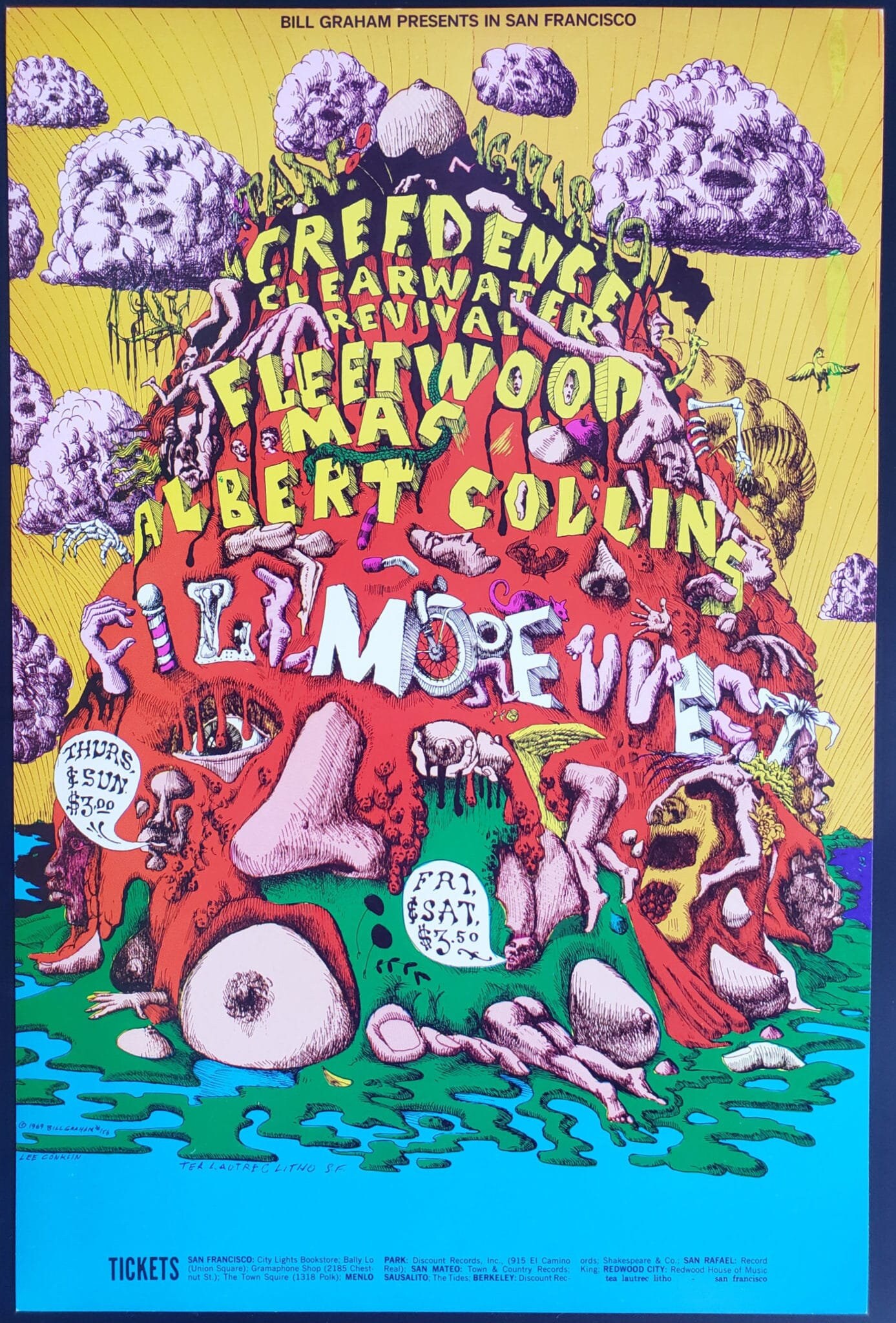 Creedence Clearwater Revival Poster