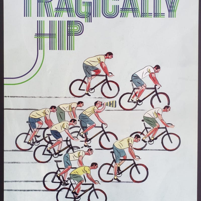 Tragically Hip Art - Etsy Canada