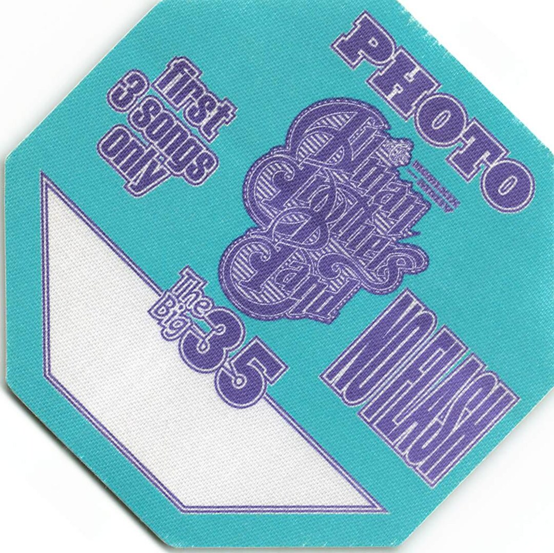 Allman Brothers Band Backstage Pass Green Cloth Photo Pass Variant - Etsy