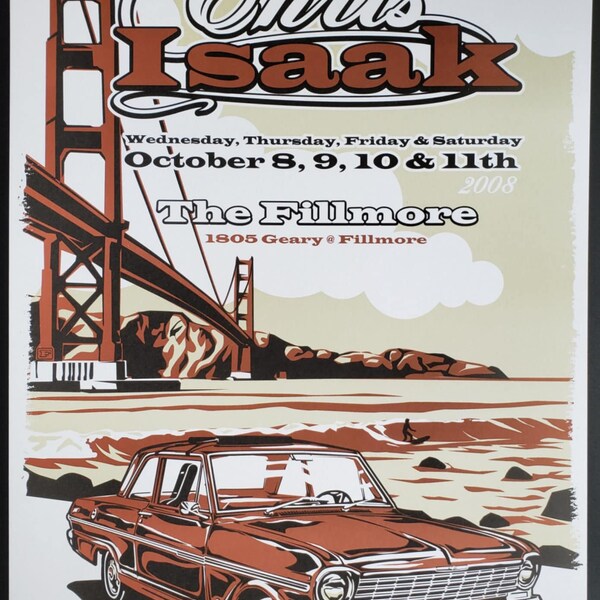 Chris Isaak Poster - Etsy