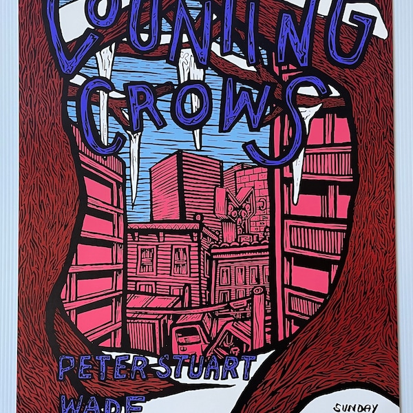 The Counting Crows Poster - Etsy