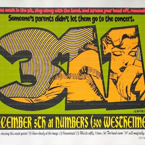 311 Concert Poster 2000 Jermaine Rogers - Etsy