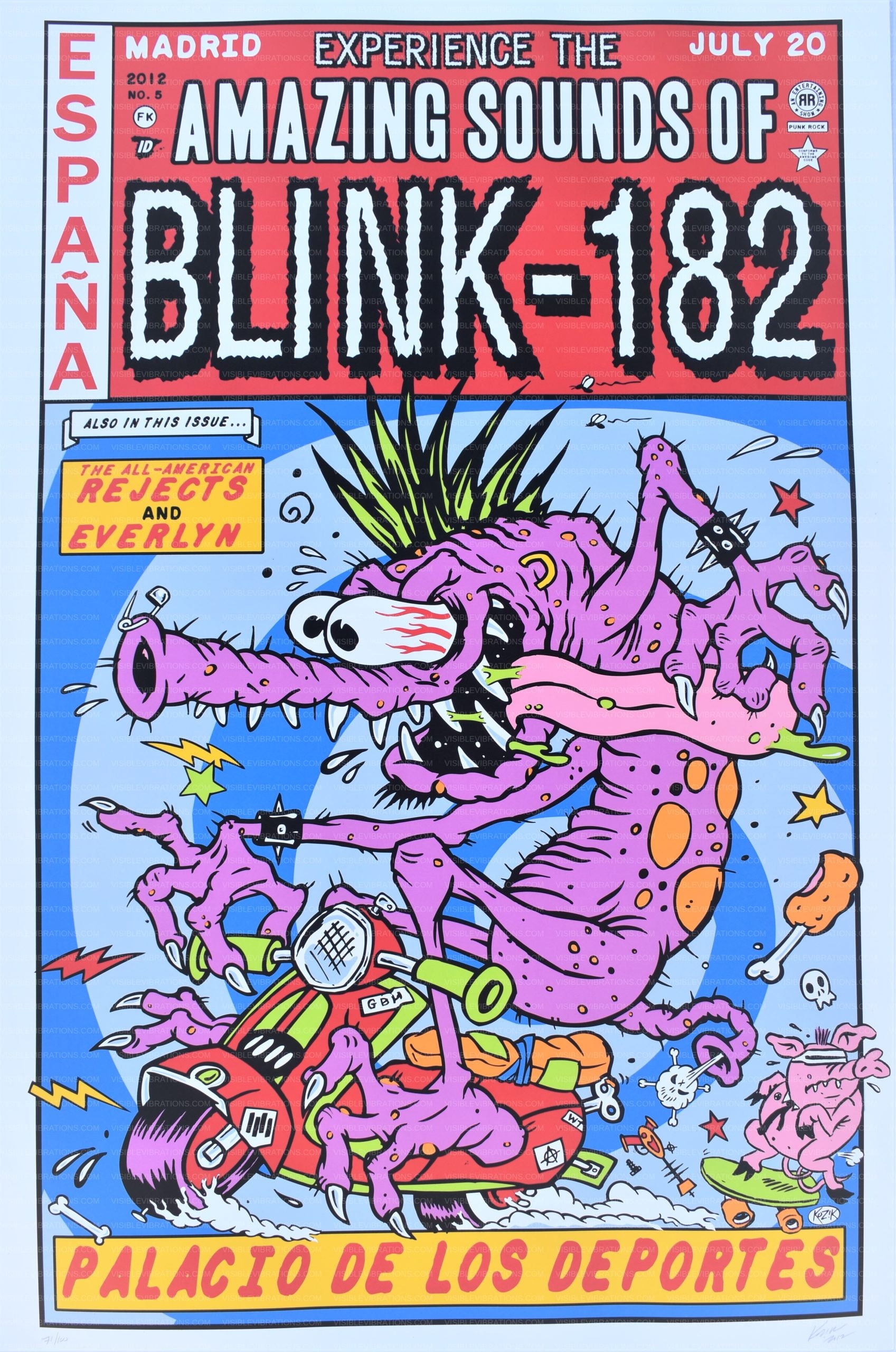 Blink 182 Poster 2009