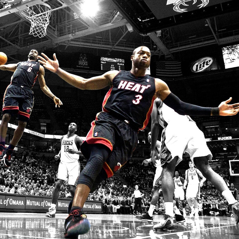 Lebron James Wallpaper and Dwayne Wade - Etsy New Zealand