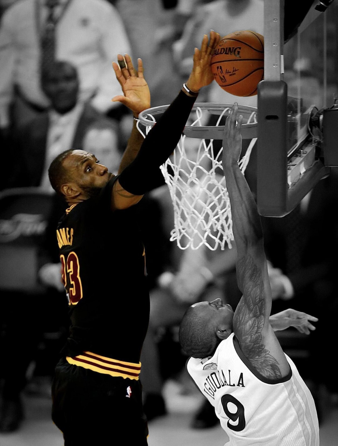 Lebron James Dunks On Jason Terry Poster
