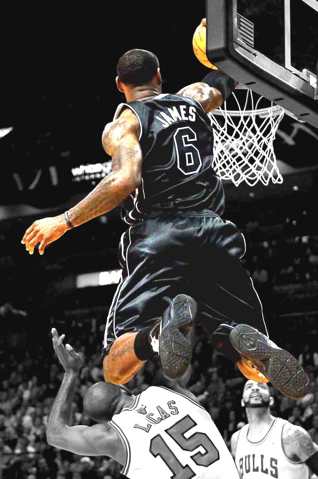 Lebron James, Printable Poster, Miami Heat, Sports Art, Digital ...