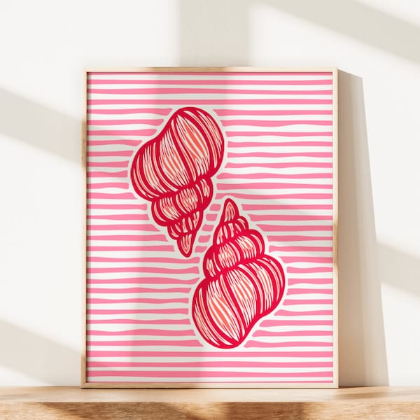 Coastal Preppy Prints - Etsy