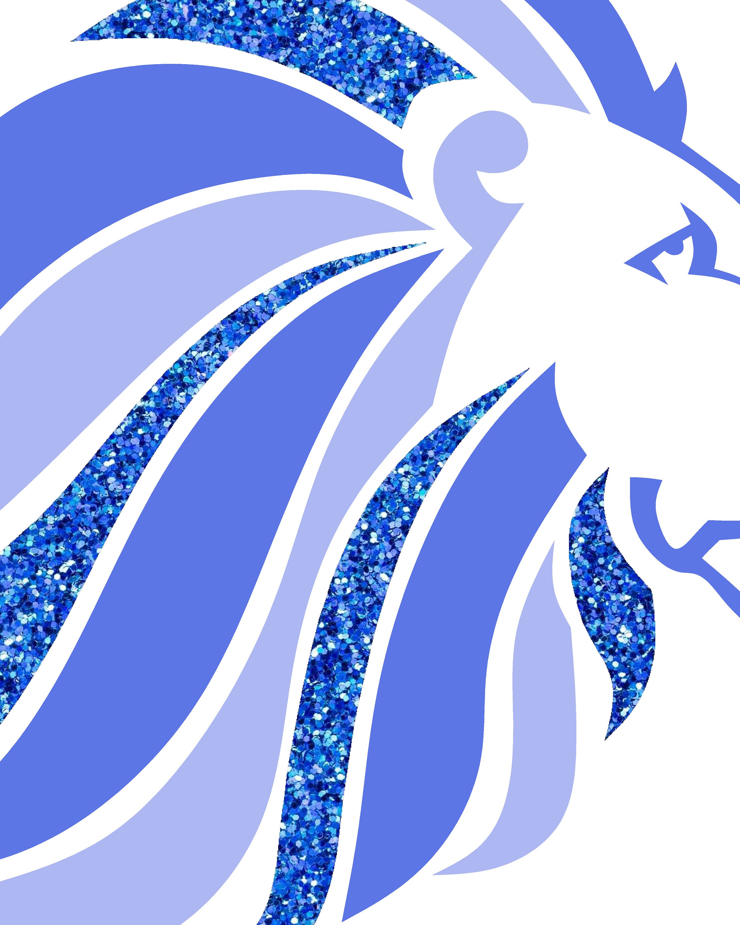 Alpha Delta Pi Adpi Sorority Gallery Wall Art Blue Lion - Etsy