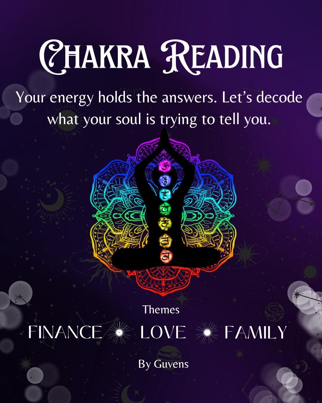 Chakra & Energy Reading From Photo | Personalized Chakra Healing | Aura ...