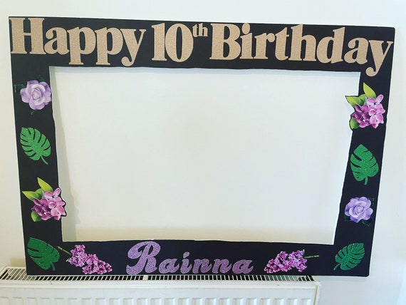 Personalised Selfie Frames - Etsy