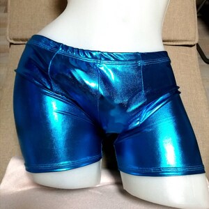 SHINY SPANDEX BOXERS, Men's Swimwear, Universal Underwear, Boxer Briefs ...
