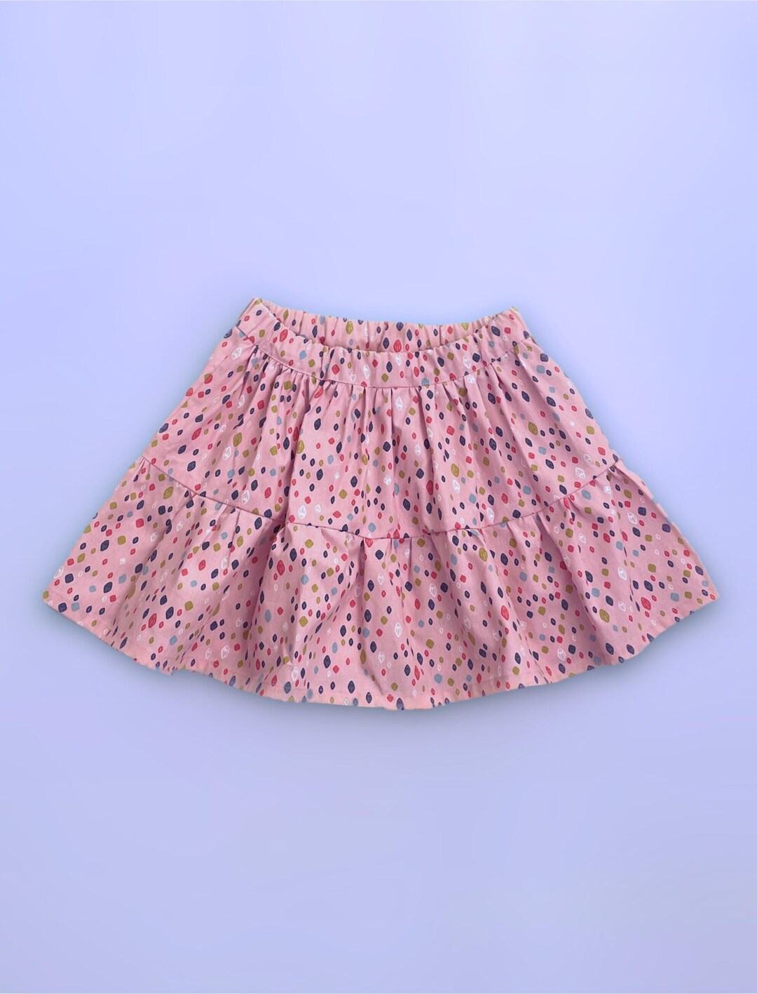 Girl's Tiered Twirl Skirt PDF Sewing Pattern, Easy Beginner DIY - Etsy