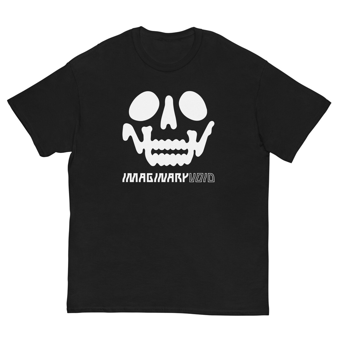 Imaginary Void Skull T-shirt - Gothic Voidpunk Aesthetic - Abstract ...