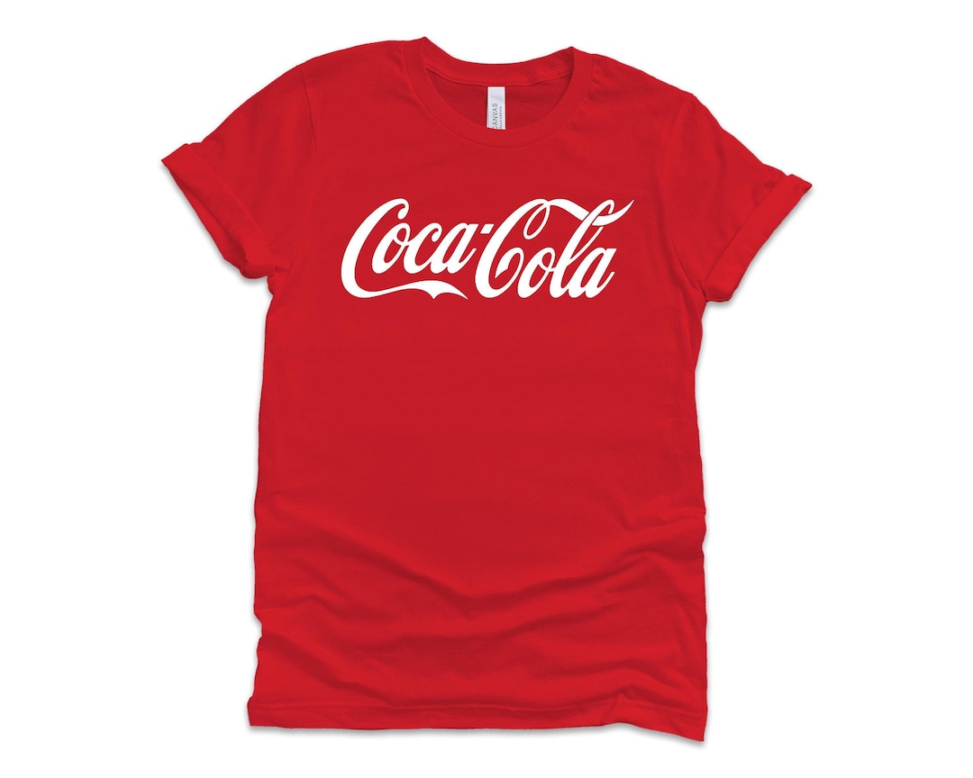 Vintage Coca Cola Logo T-shirt, Unisex Cotton Tee - Etsy
