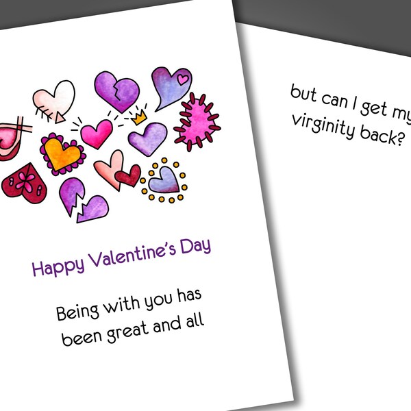 Virginity Card - Etsy